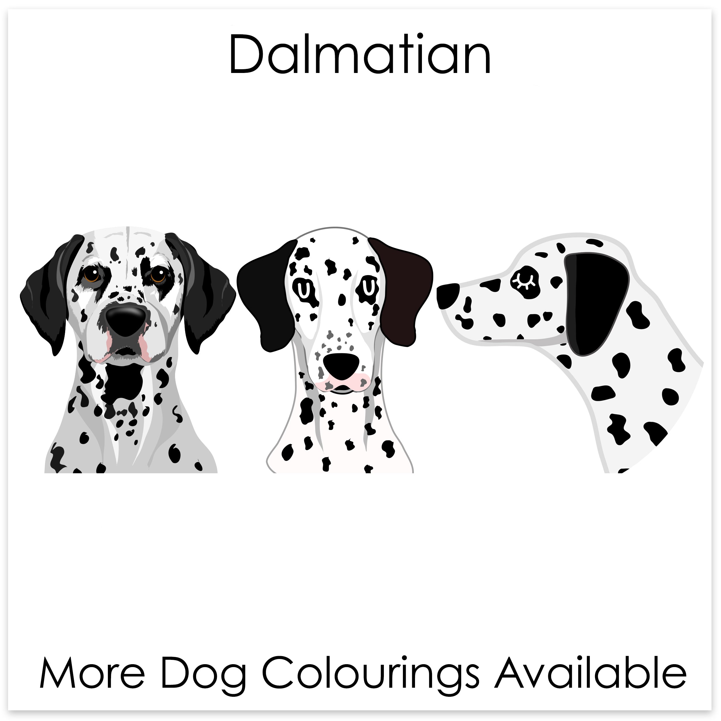 Dalmatian | Hoobynoo | Personalised Dog ID Tags, Bowls & more ...