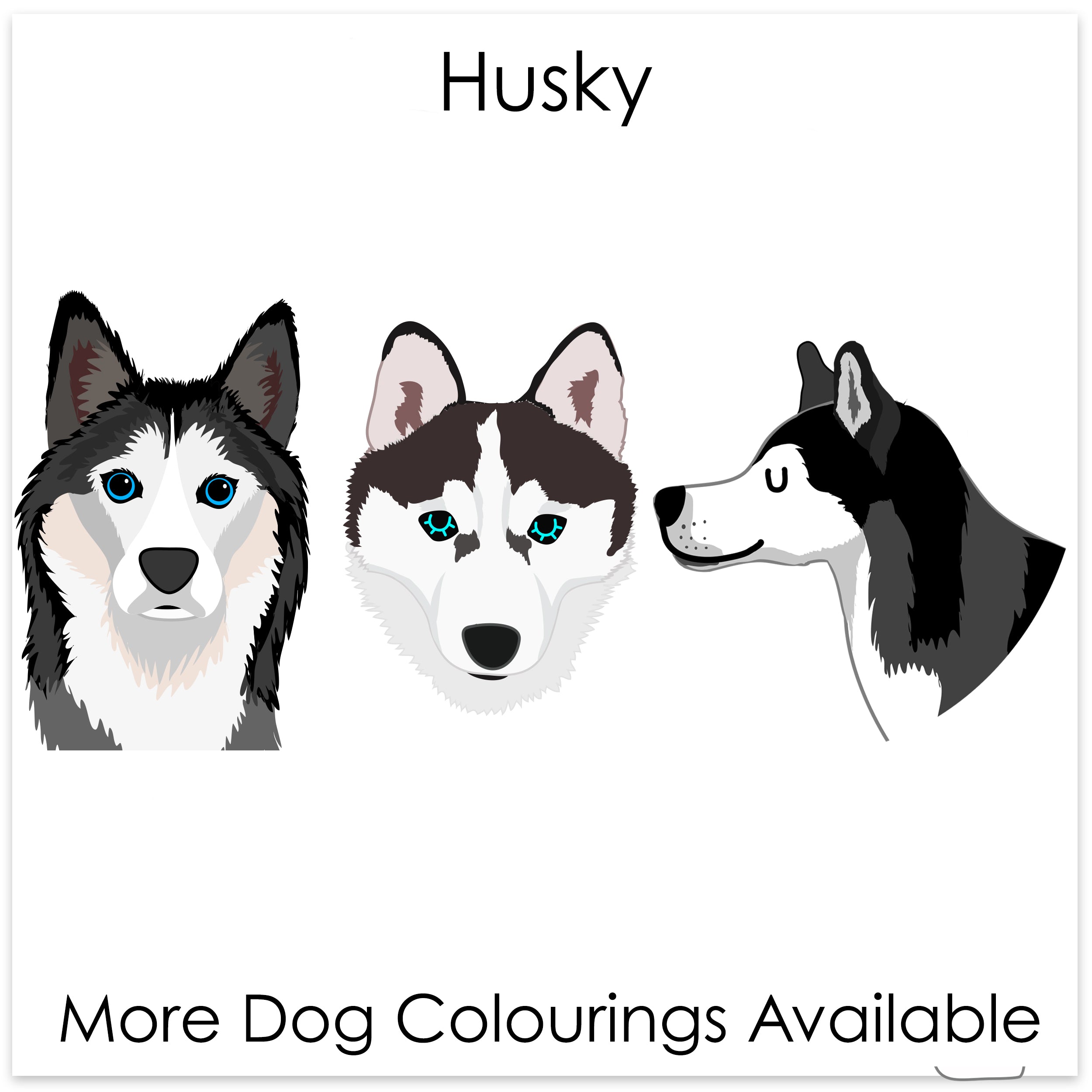 Husky | Hoobynoo | Personalised Dog ID Tags, Bowls & more! – Hoobynoo.co.uk