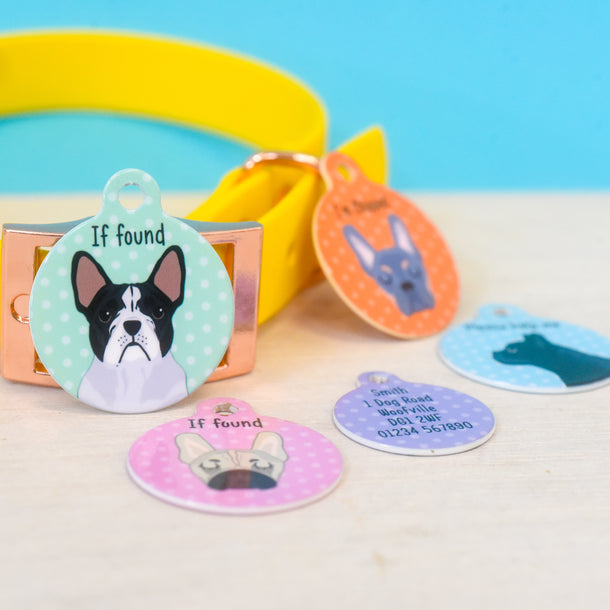French Bulldog ID Pet Tag – Hoobynoo.co.uk