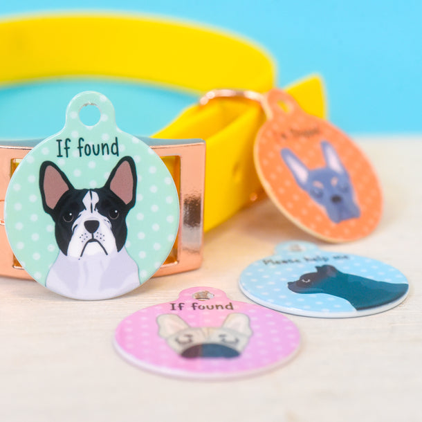 French Bulldog ID Pet Tag – Hoobynoo.co.uk